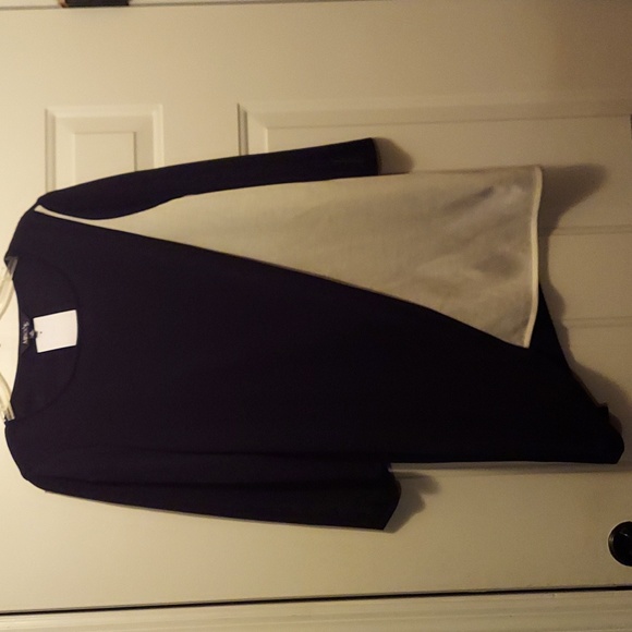 Misook | Tops | Womens Misook Asymmetrical Top | Poshmark